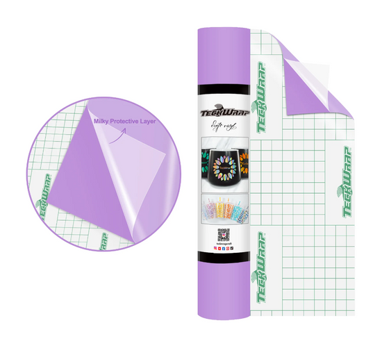 Teckwrap 001M Series Matte Craft Vinyl 12" x 5' roll – SKS Design Studio