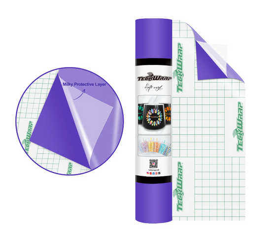 Teckwrap 001M Series Matte Craft Vinyl 12" x 5' roll – SKS Design Studio